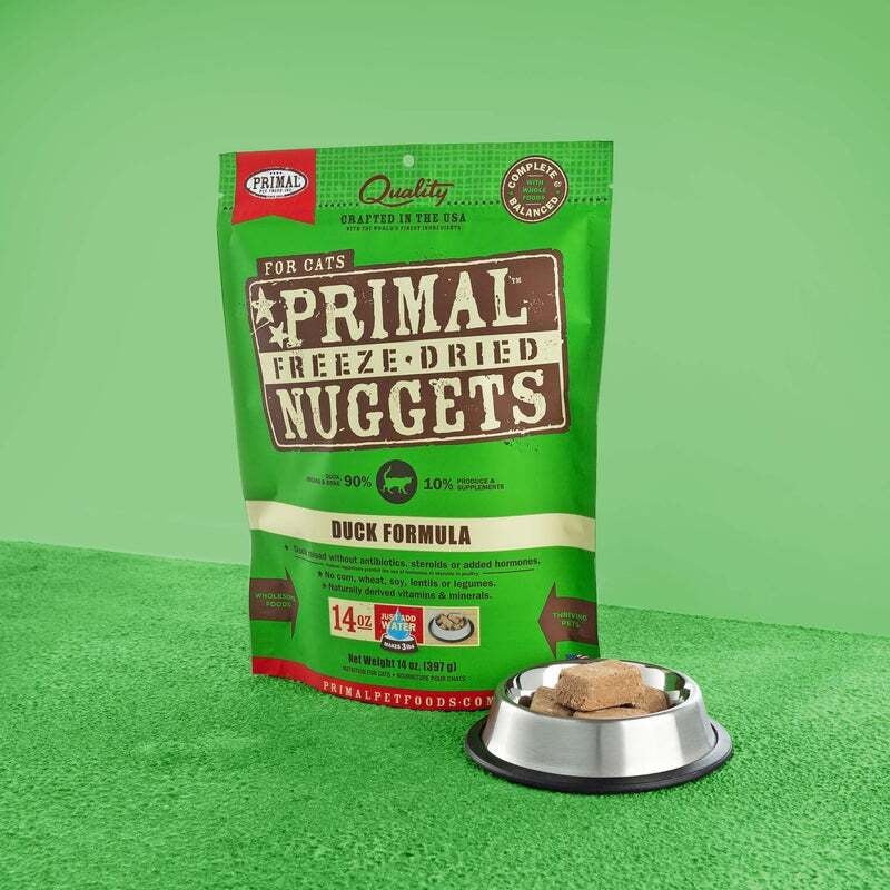 Primal Freeze Dried Duck For Cats | Sunflower Pet Supplies
